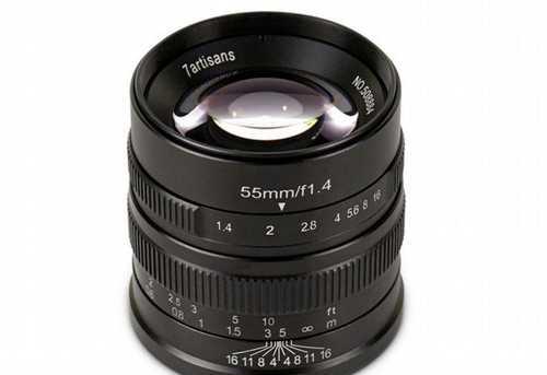 7artisans 55mm/f1.4 (Sony E-Mount) новый (чек, гар