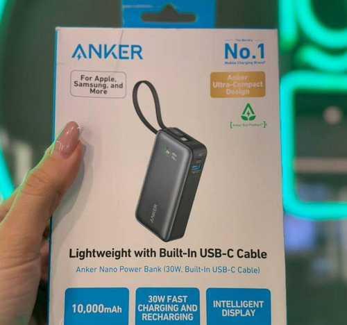 Anker 533 Nano Power Bank 30W USB-C Black