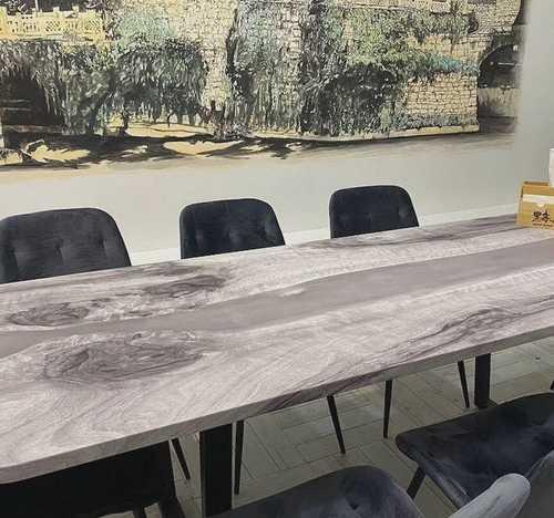 Стол кухонный thetable 220x90 см 3.27/2.1 gray B