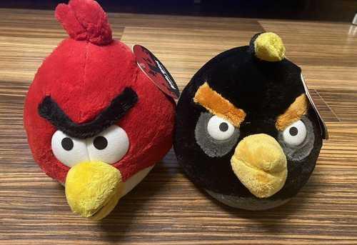 Angry Birds игрушки мягкие 2 штуки