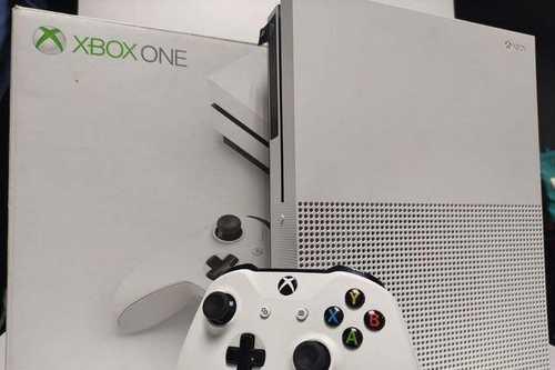 Xbox one s 500gb с коробкой