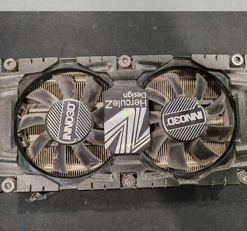 Система охлаждения inno3D GeForce GTX 1070 Ti X2