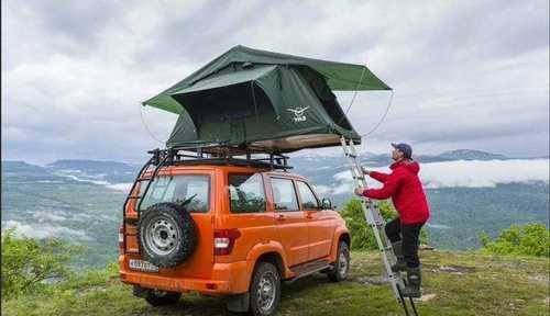 Палатка на крышу автомобильная универсальная