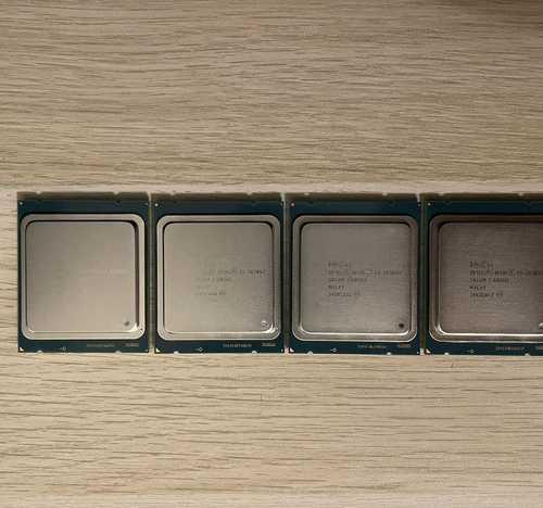 Комплект 4шт. Xeon e5 2630v2