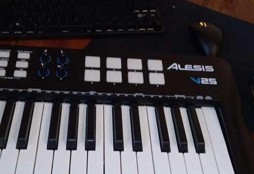 Midi клавиатура alesis v25mkll