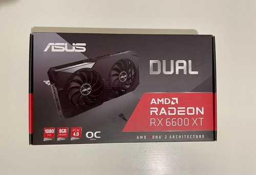 Видеокарта asus dual radeon RX 6600XT