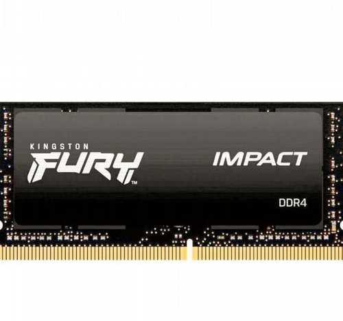 Kingston fury Impact Оперативная память ddr4 8gb