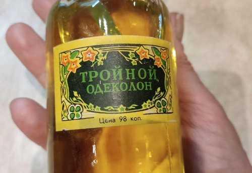 Одеколон Тройной СССР оригинал