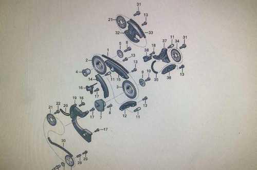 Комплект цепи грм 3,0TD для автомобилей VAG casa