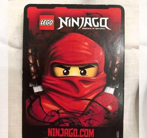 Lego ninjago карточки