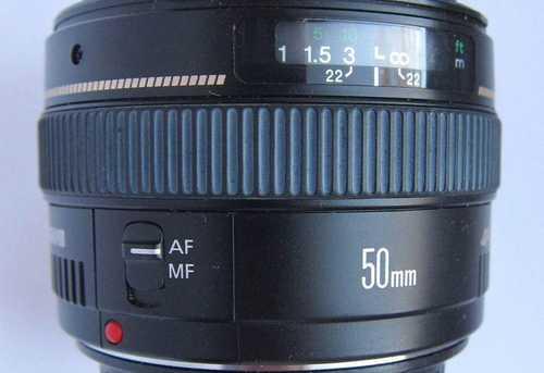 Объектив Canon EF 50 f/1.4 USM