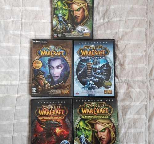 Диски World of warcraft