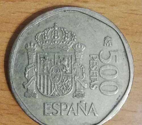 500 pesetas Espana 1987