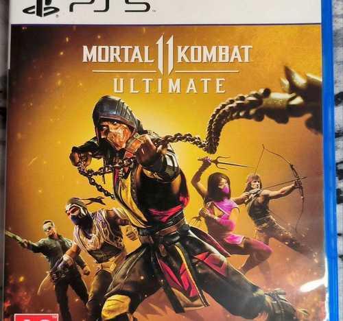 Mortal Kombat 11 ultimate ps5 диск