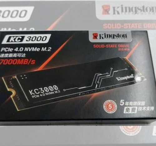 Ssd m2 nvme 1tb Kingstone KC 3000