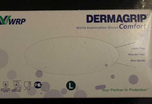 Перчатки медицинские нитриловые Dermagrip comfort