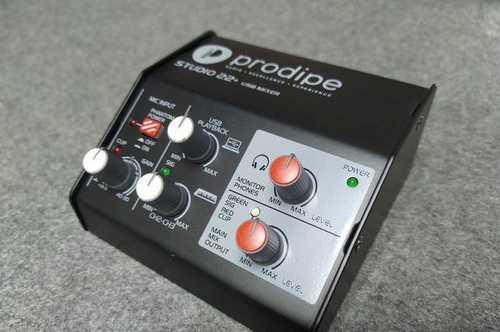 Аудиоинтерфейс USB Prodipe Studio22+ Новый