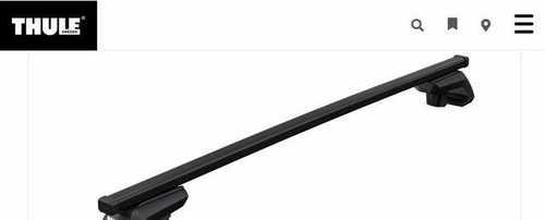 Thule SquareBar Evo дуги+опоры для багажника