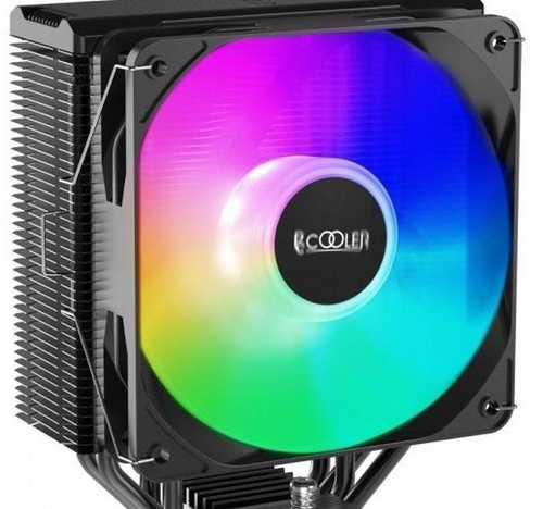 Pccooler paladin EX400S (180W, 4-pin PWM, 157mm, Al/Cu, 4x6mm, frgb, 1x120mm, 73.6CFM, 28.6dBA, 1800