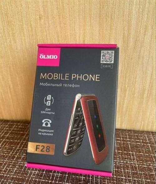 Мобильный телефон F28 Olmio (красный)