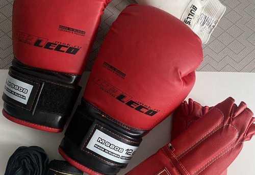 Боксерские перчатки 12 oz leco