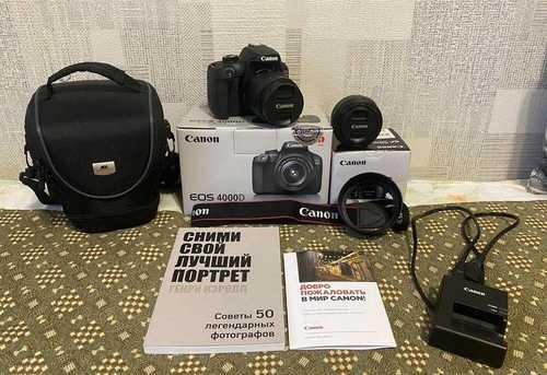 Canon EOS 4000d (EF-S 18-55 III Kit)