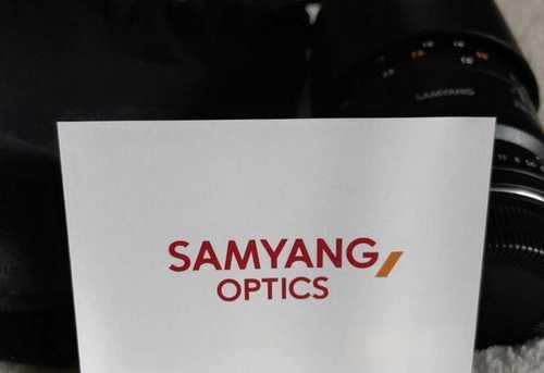 Объектив Samyang 100mm f/2.8 ED UMC Macro Canon EF
