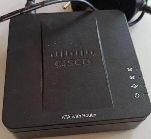 Voip шлюз телефония cisco spa122