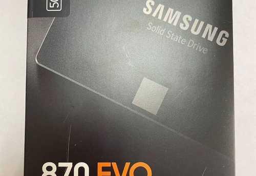 Новый SSD samsung 870 evo 500 Gb