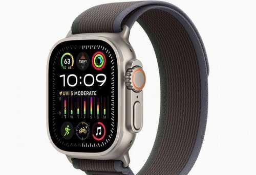 Apple Watch Ultra 2 49mm Trail LoopColor - Blue/Bl