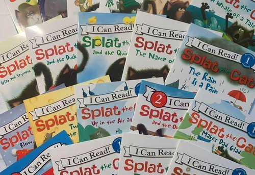 Книги на английском языке Splat the cat 20 книг