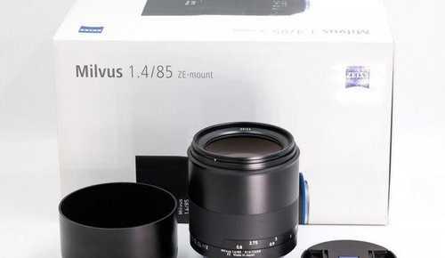 Zeiss Milvus 1.4/85 ZE для Canon EF (состояние 5)