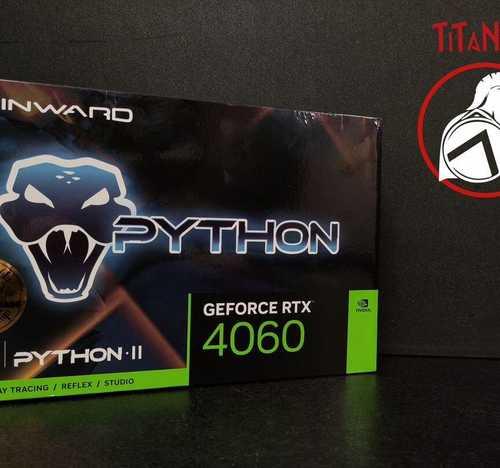 NEW Gainward RTX 4060 Python 8gb /Обмен/Гарантия