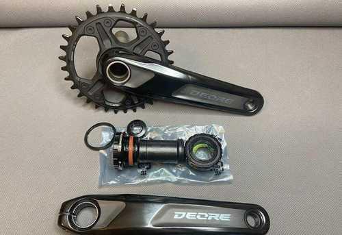 Система шатунов Shimano Deore FC-M6100, 32T