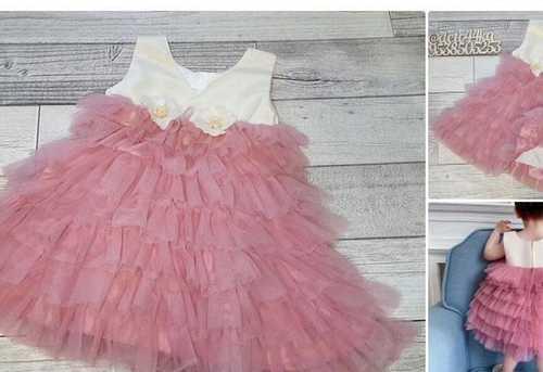 Новое Платье детское нарядное 110-118 пышное