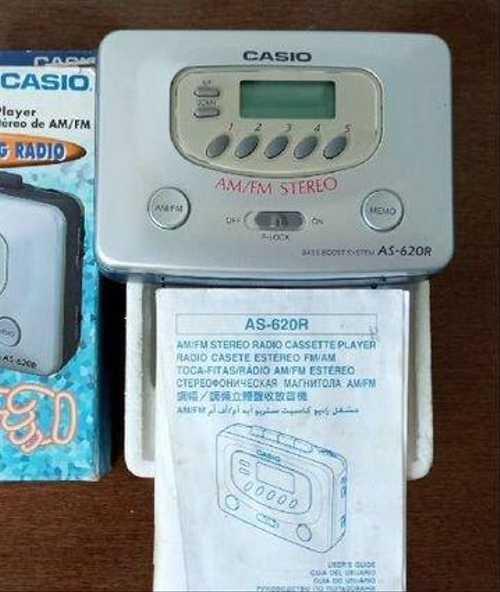 Аудиоплеер кассетный Casio AS-620R