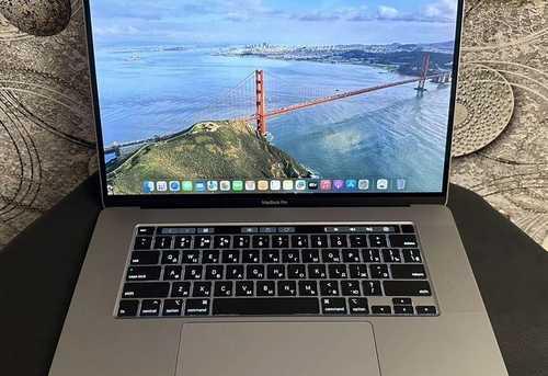 MacBook Pro 16 (2019), 512 ГБ, Core i9, 2.4 ГГц, RAM 32 ГБ, Radeon Pro 5300M 4 ГБ