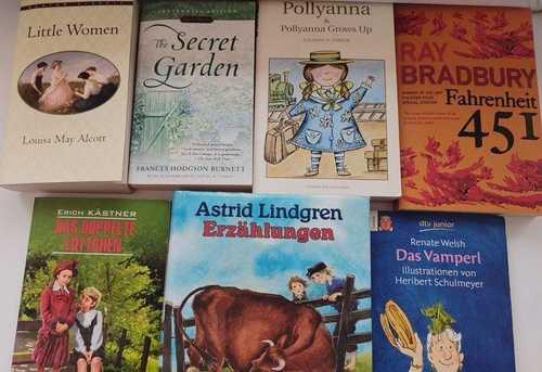 Книги на английском и немецком языках