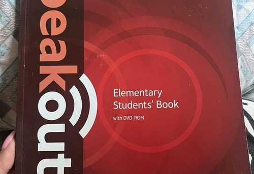 Speakout 2nd edition Student book Elementary