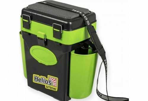 Ящик зимний Helios "FishBox" 10 л, зеленый
