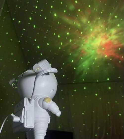 Ночник детский космонавт звездное небо оригинал