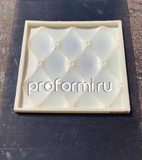 Полиуретановая форма для производства 3Д панелей