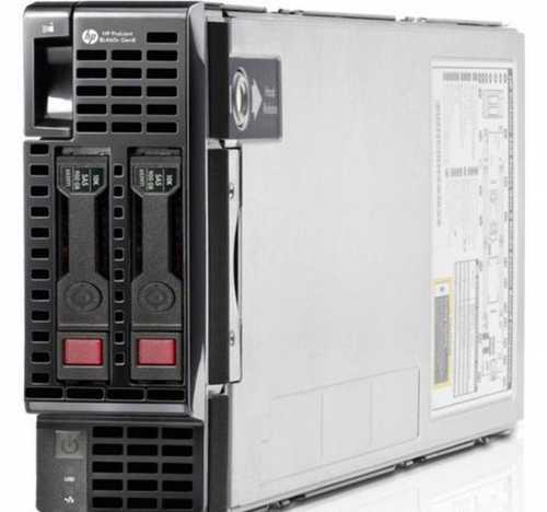 Блэйд-сервер HP ProLiant BL460c Gen9 2psu