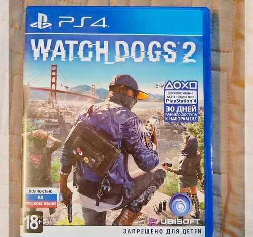 Диск PS4 Watch Dogs 2