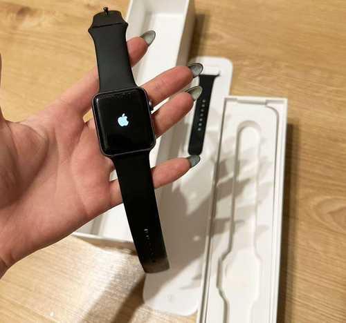 Часы apple watch 3 42mm space gray