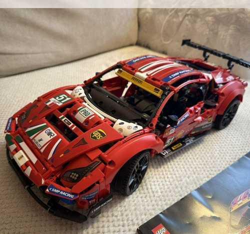 Lego technic 42125 - Лего Ferrari 488 GTE AF Corse