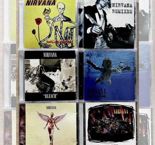 Музыкальные cd диски Nirvana Incesticide