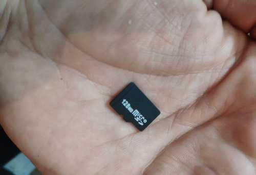 Карта памяти micro sd 128mb