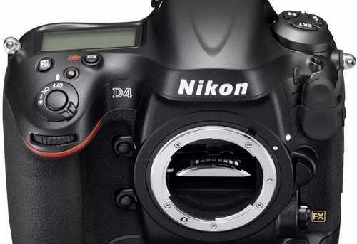 Фотоаппарат Nikon D4 Body + объективы + аксессуары