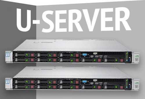 DL360 G9 8S 2x97v4 64G P440ar 2x500W Сервер HP HPE